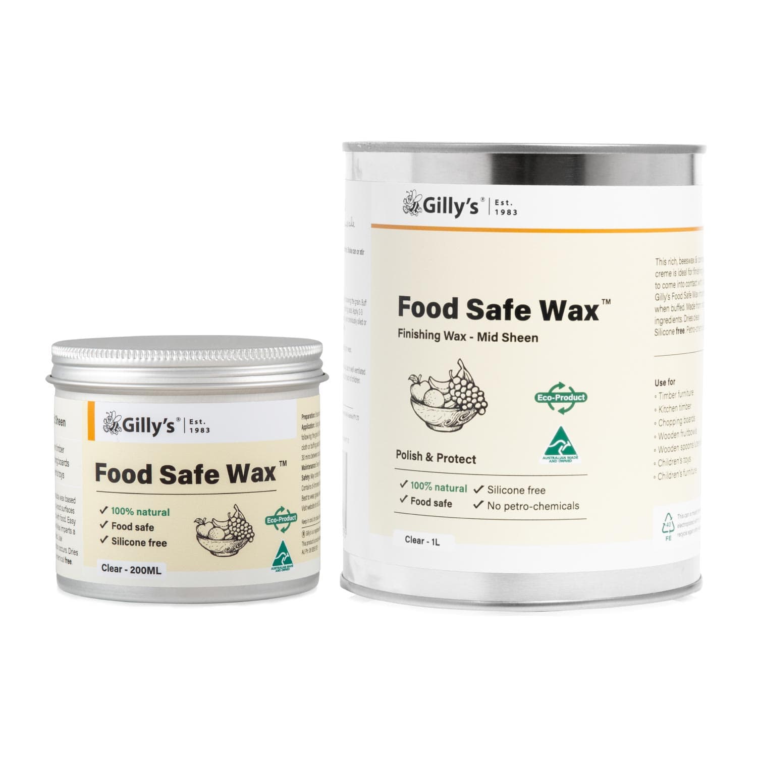 Gilly's Food Safe Wax