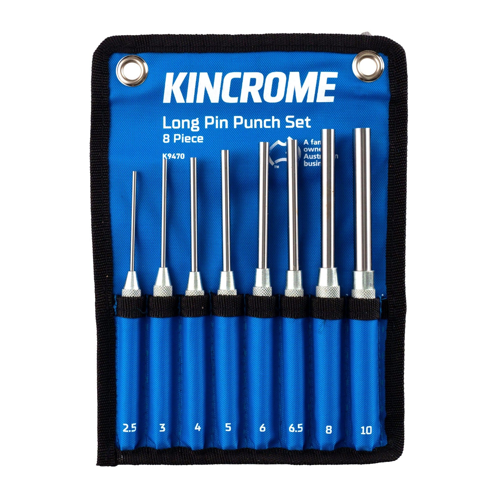 Long Pin Punch Set 8 Piece - K9470 by Kincrome