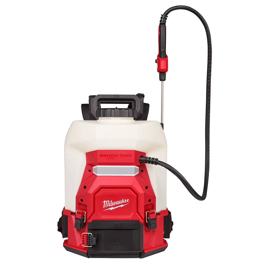 Milwaukee M18™ SWITCH TANK™ 15 Litre Backpack Chemical Sprayer with Po