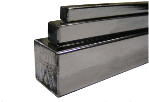 Plated Keysteel, Metric Sizes, 300mm Lengths by Josco