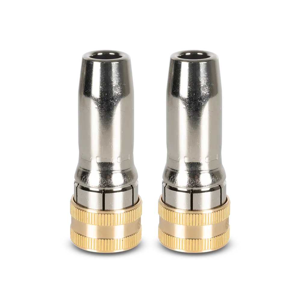 Unimig Gas Nozzle With Insulator Tapered Suit M580W Qty 2 U11058