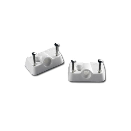 100Pce White Quick Clip Connectors RH43W